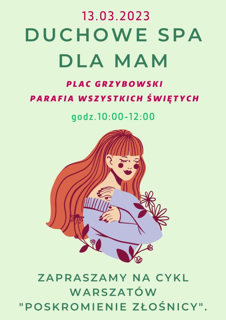 Duchowe SPA dla Mam – Parafia Wszystkich Świętych
